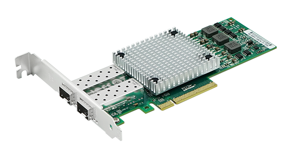 PCIe x8 Dual-port 10G SFP+ Server Network Adapter (BCM57810)